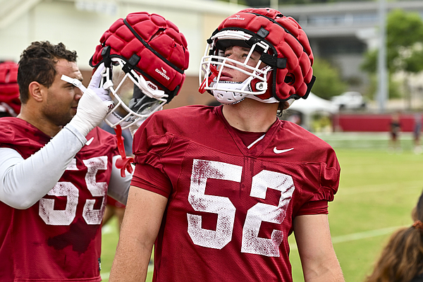 Arkansas football places defensive end Donovan Whitten on scholarship ...