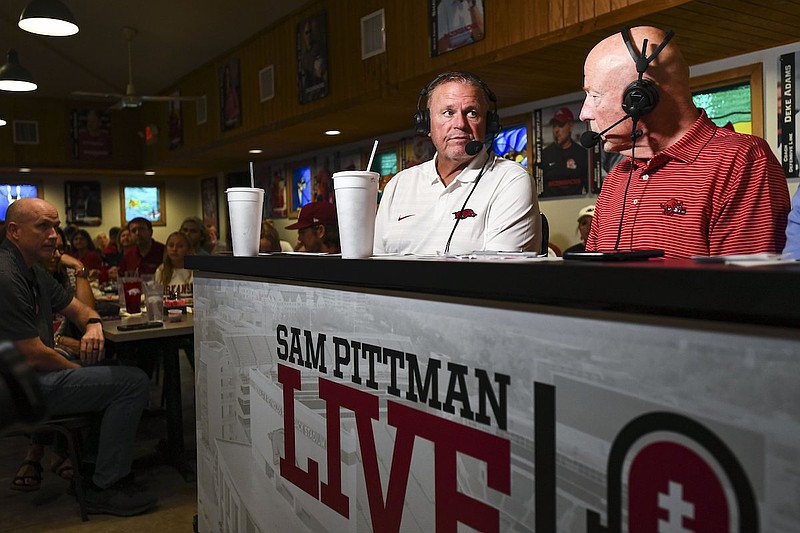 What Arkansas football coach Sam Pittman said on his radio show ahead ...
