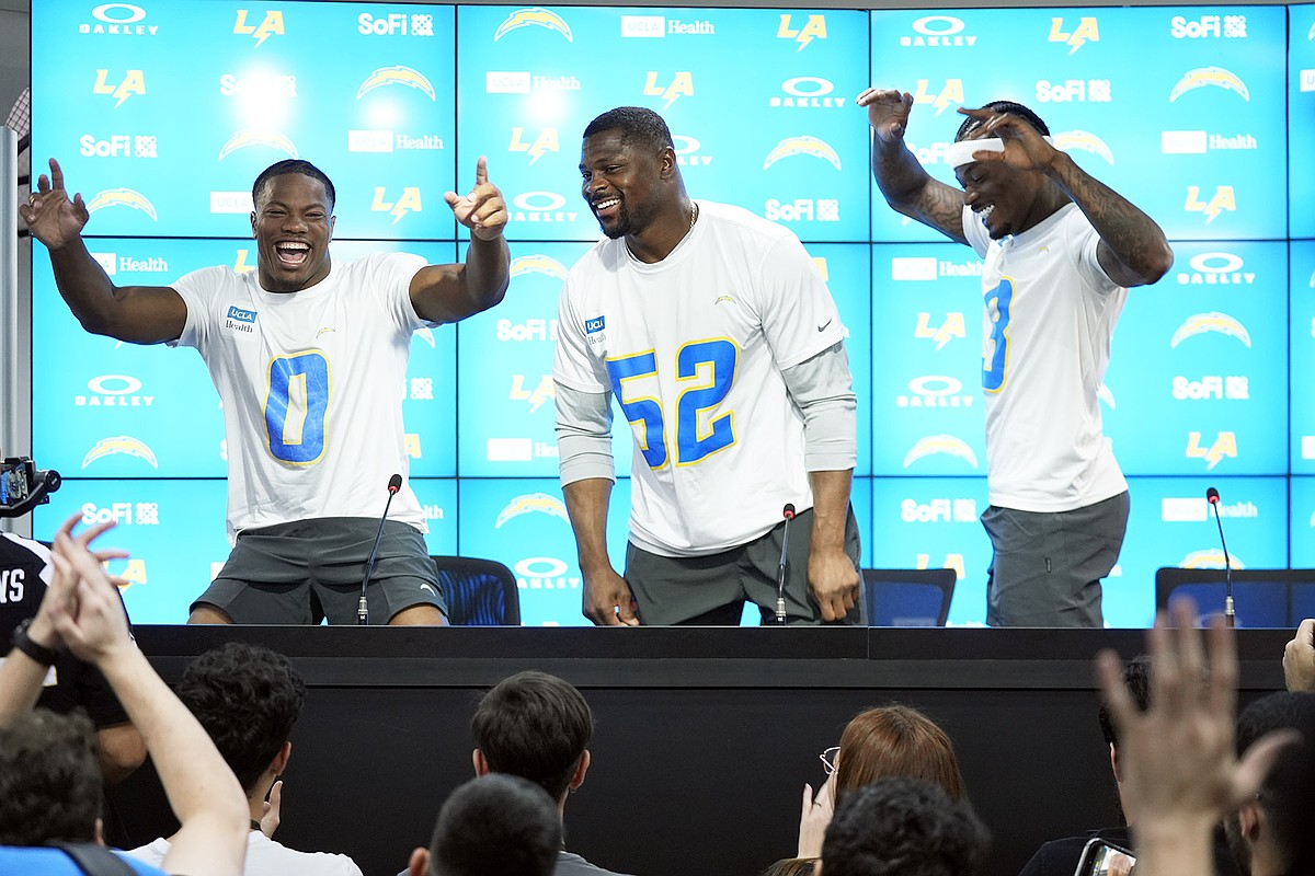 Chargers coach Harbaugh excited to play on ‘a world stage’ | Jefferson ...