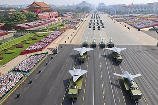 China's military parade reveals new hypersonic missiles, drone ...