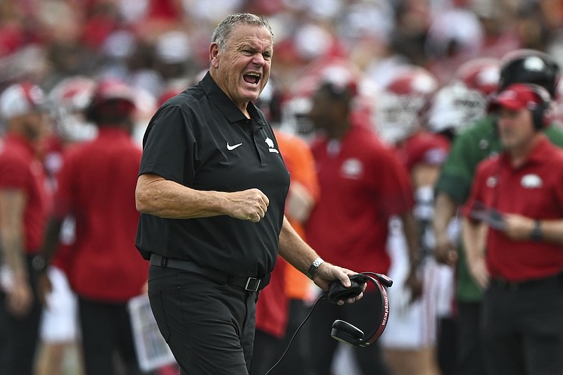 VIDEOS: Sam Pittman, players recap Arkansas football's win over ...