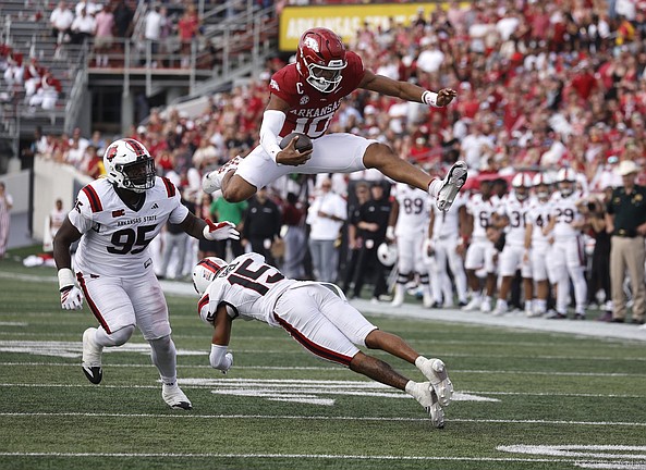 Red Wolves vs. Razorbacks game | The Arkansas Democrat-Gazette ...