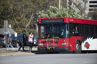 University of Arkansas boosts bus routes, seeks feedback on transit to ...