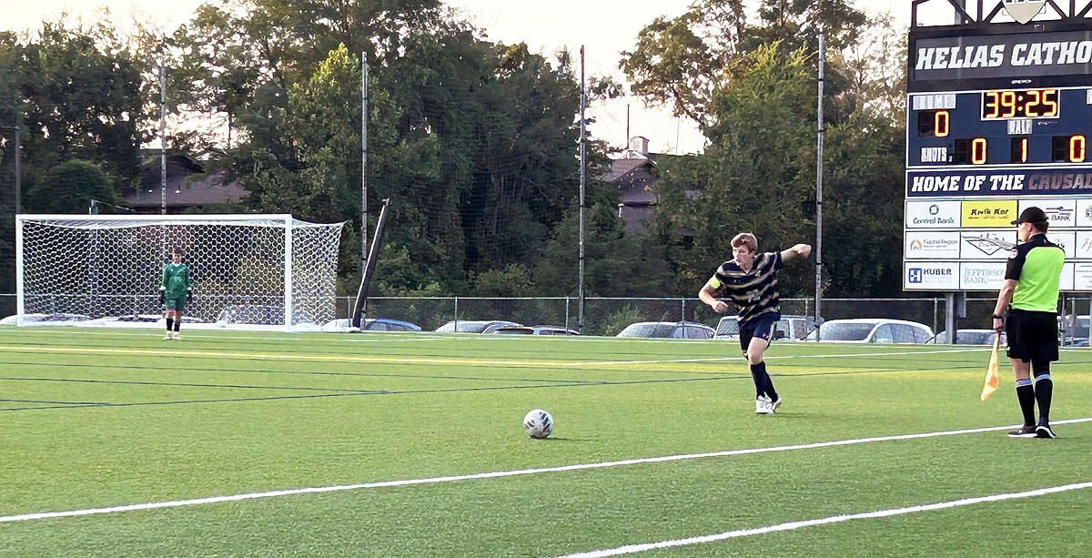 Helias boys soccer shows second-half improvement in 6-1 loss to Rock ...