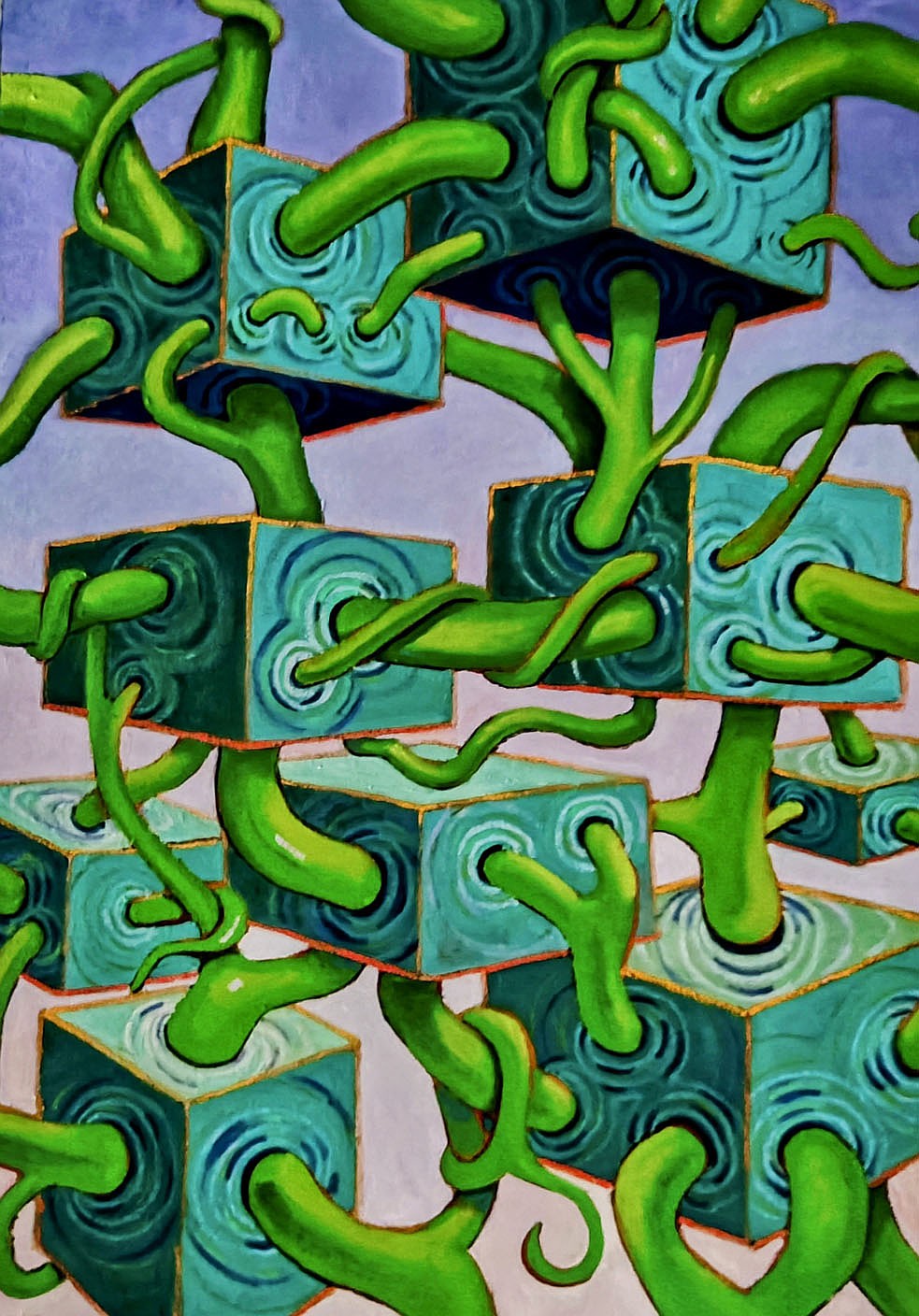 Tangled realities: Fenix Arts in Fayetteville gets “surreal” with ...