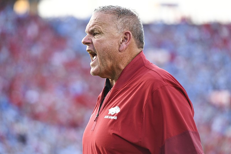 VIDEOS: Coach Sam Pittman, Taylen Green, Xavian Sorey recap Arkansas ...