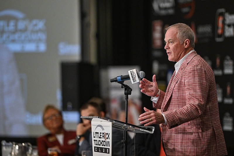 Arkansas football notebook: Sam Pittman responds to Hunter Yurachek's ...