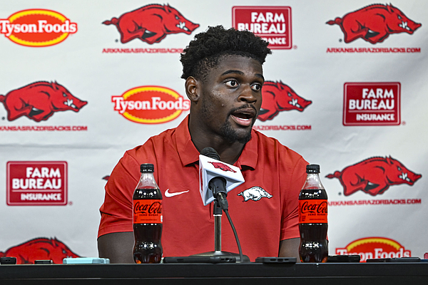 Arkansas football's Stephen Dix, Quincy Rhodes, Caden Kitler, Raylen ...