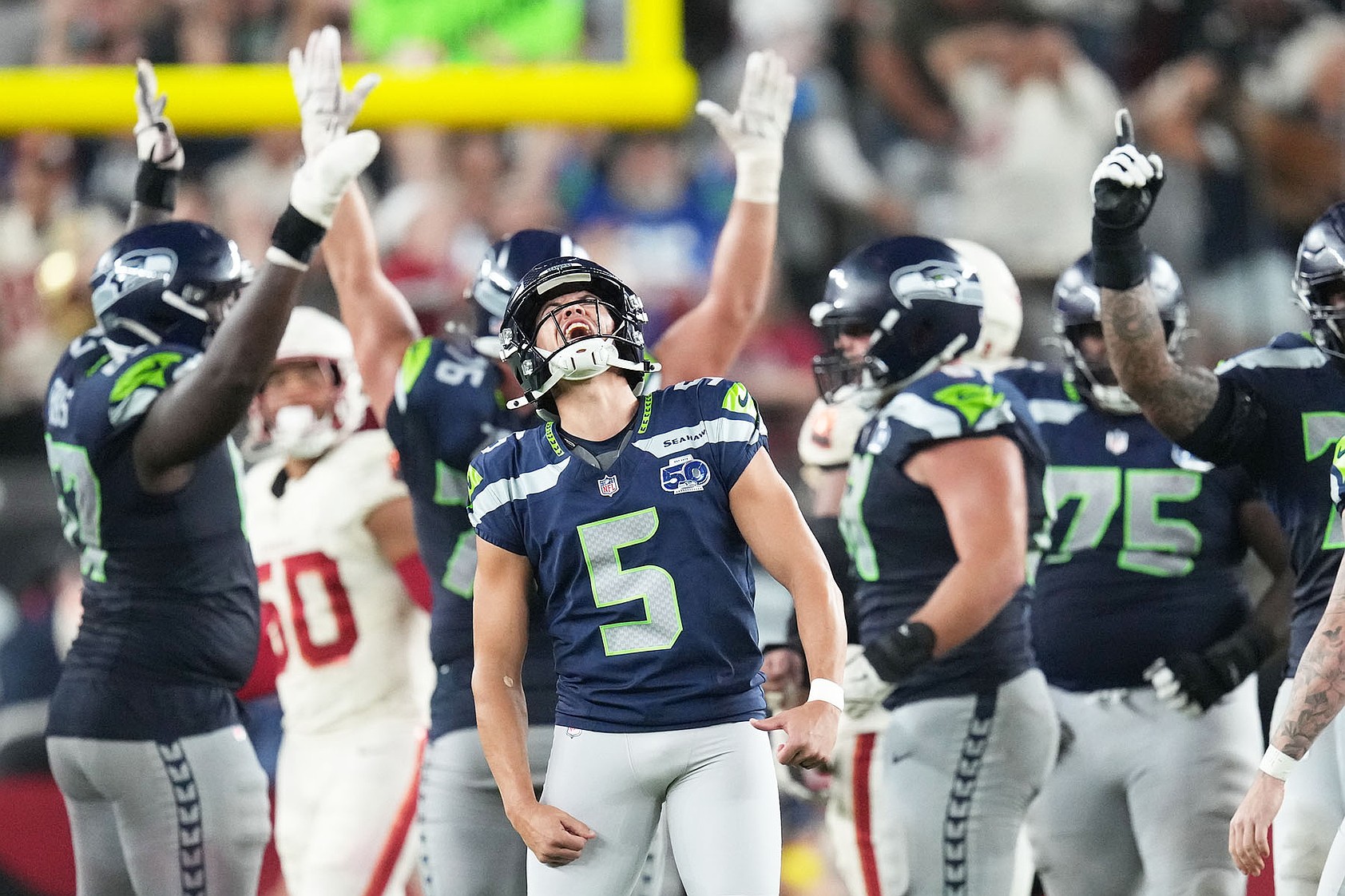 Myers boots 52-yard FG on final play, lifting Seahawks to 23-20 win vs ...