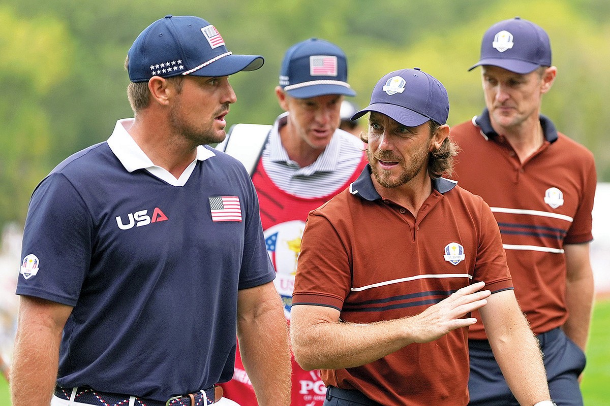 Europe takes record lead into singles against U.S. at Ryder Cup ...