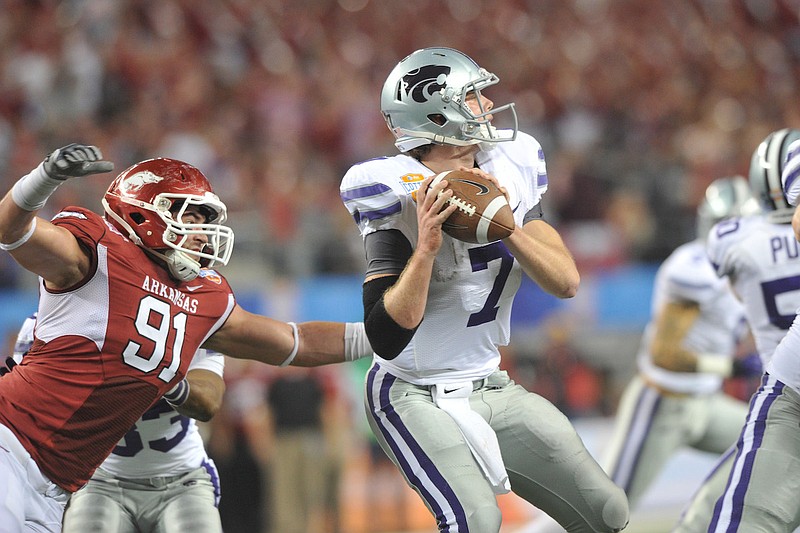 Arkansas football notebook: Aggies OC Collin Klein familiar to ...