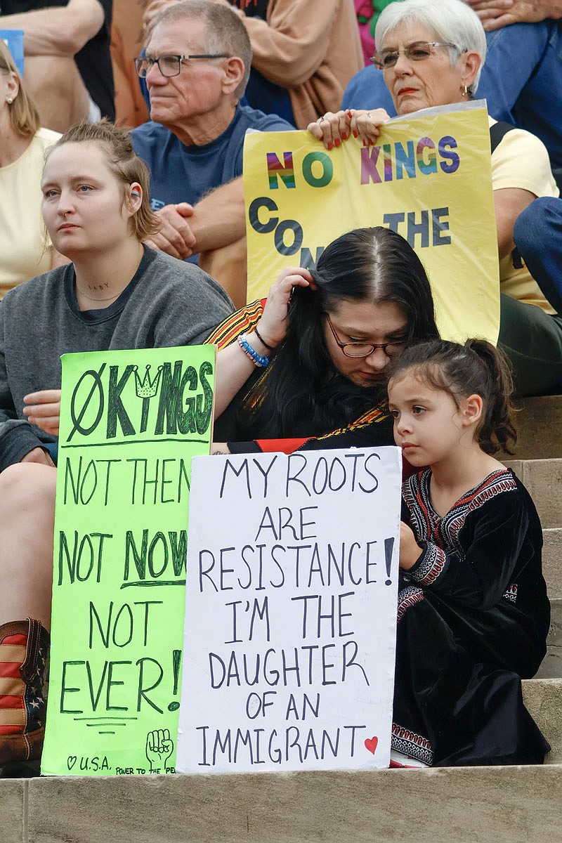 'No Kings' protesters turn out in Jefferson City | Jefferson City News ...