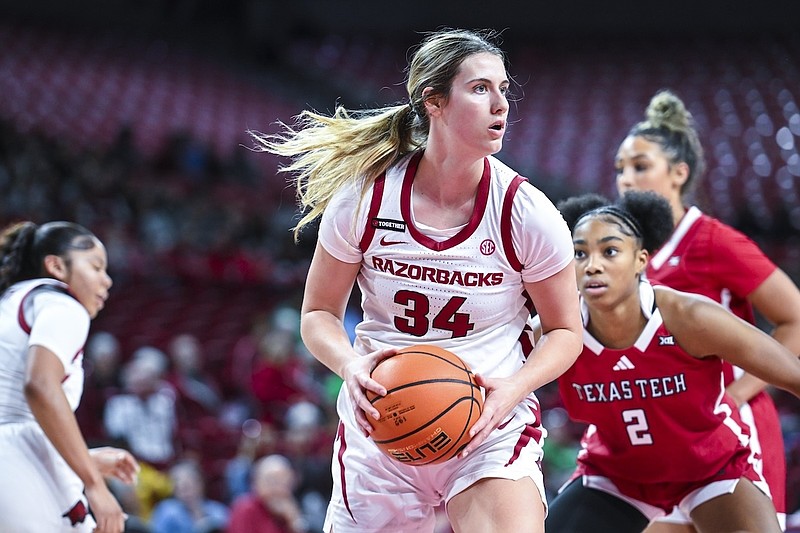 Arkansas women's basketball forward Jenna Lawrence's confidence in ...