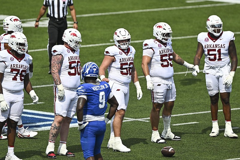 For college football's most explosive offense, it begins up front ...