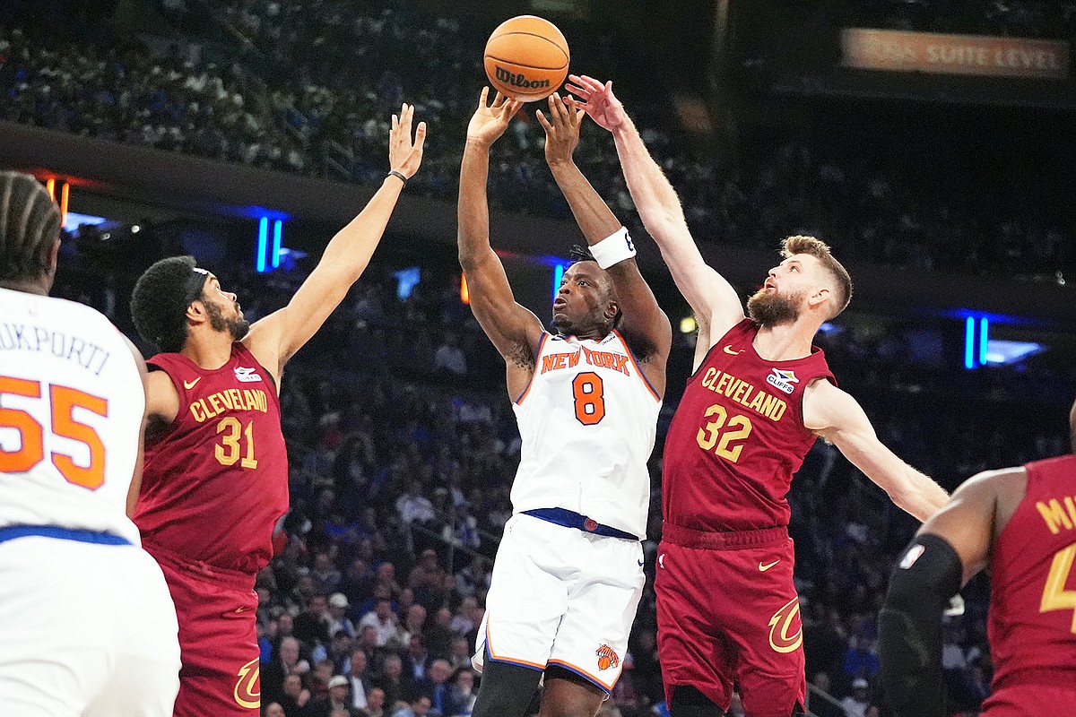 Anunoby, Brunson lead Knicks to 119-111 victory vs. Cavaliers in Brown ...