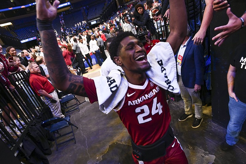 Back home in Memphis, Billy Richmond shows offseason growth in Arkansas ...
