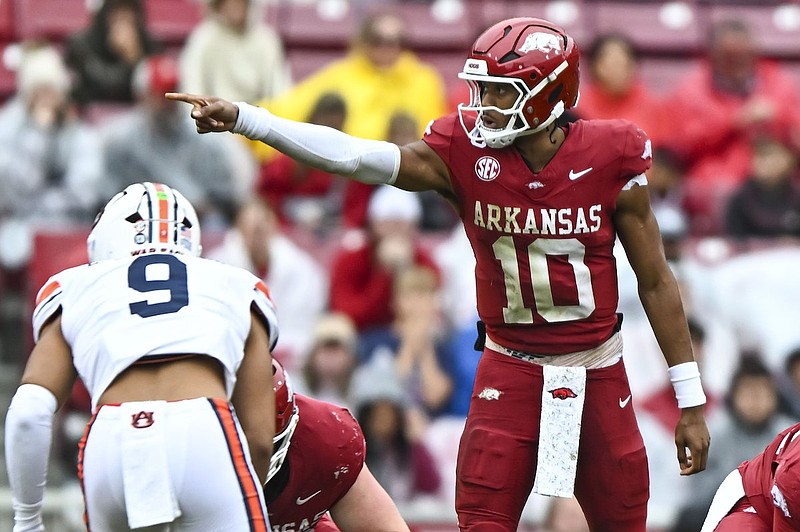 Arkansas football QB Taylen Green feeling better ahead of Mississippi ...
