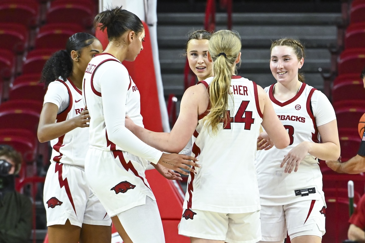 Arkansas women's basketball defense in sync in exhibition win over UAFS ...
