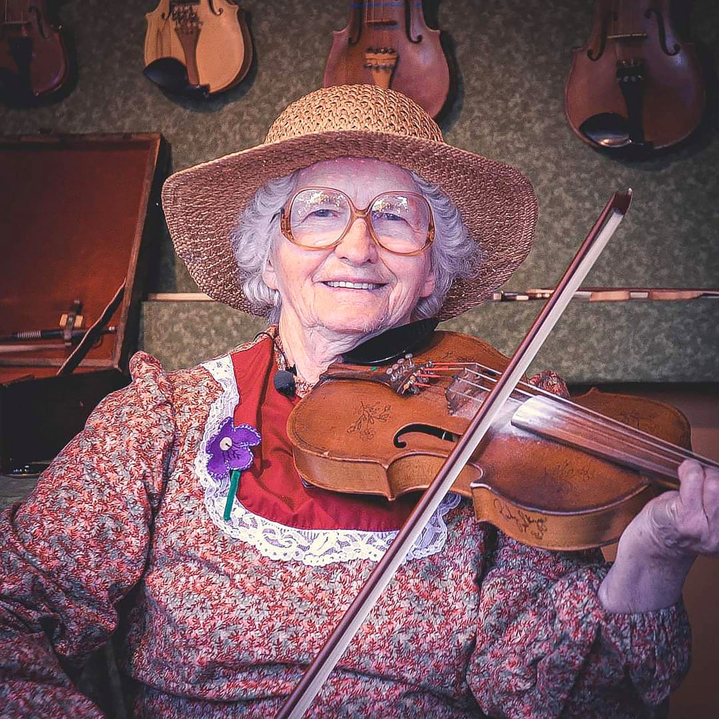 ‘Whittling Fiddler’ of the Arkansas Ozarks celebrates 109th birthday ...