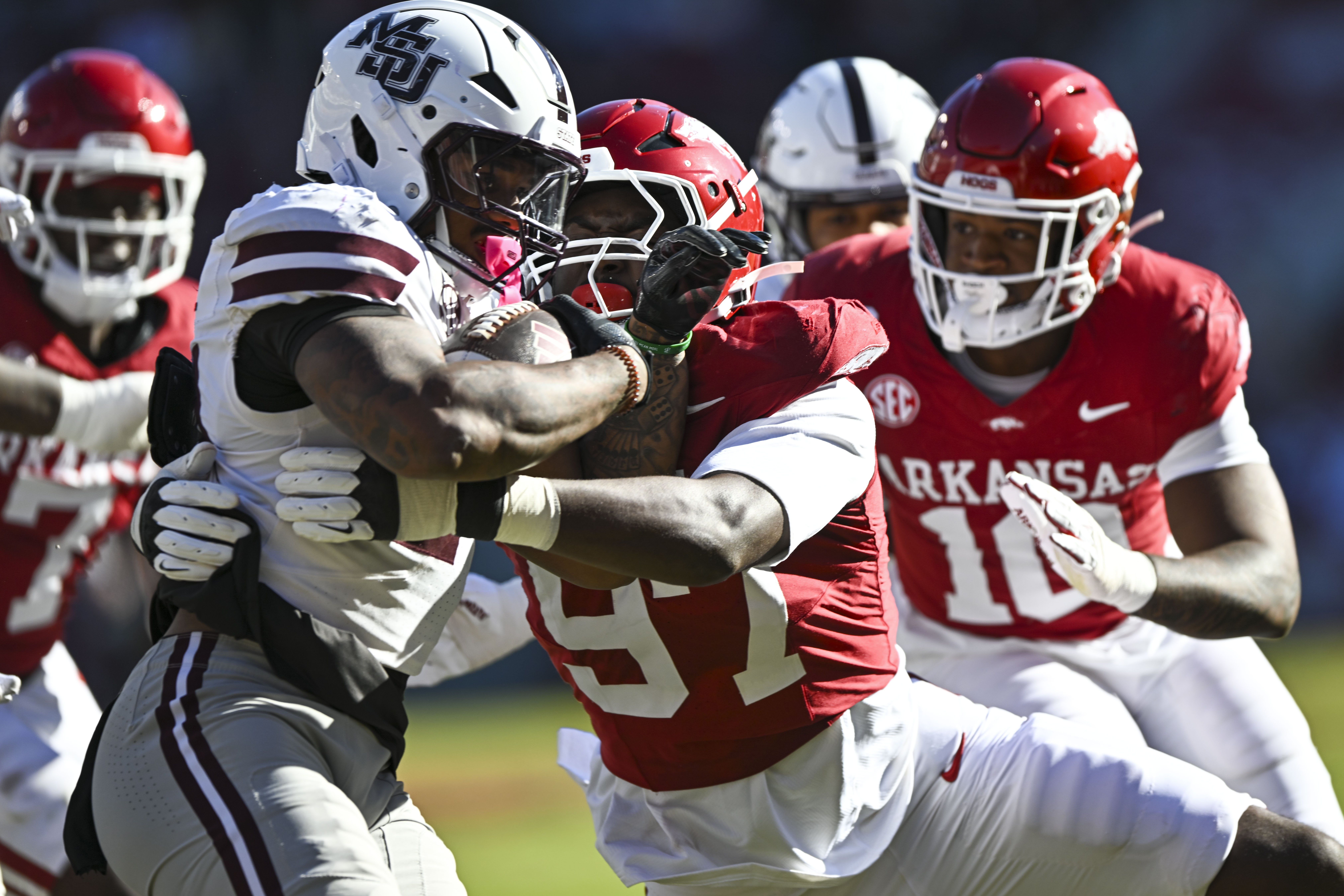 Report card: Grading Arkansas football in its Week 10 loss to Mississippi State | Whole Hog Sports