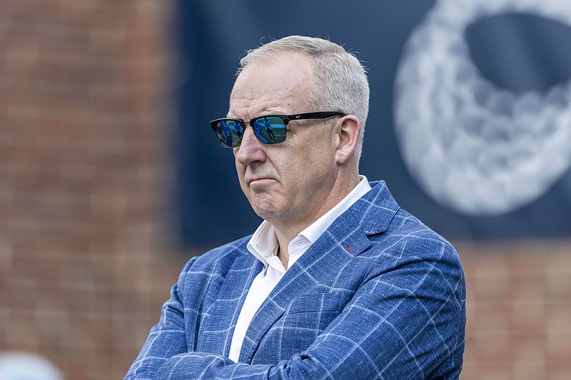SEC commissioner Greg Sankey discusses league officiating at Little ...