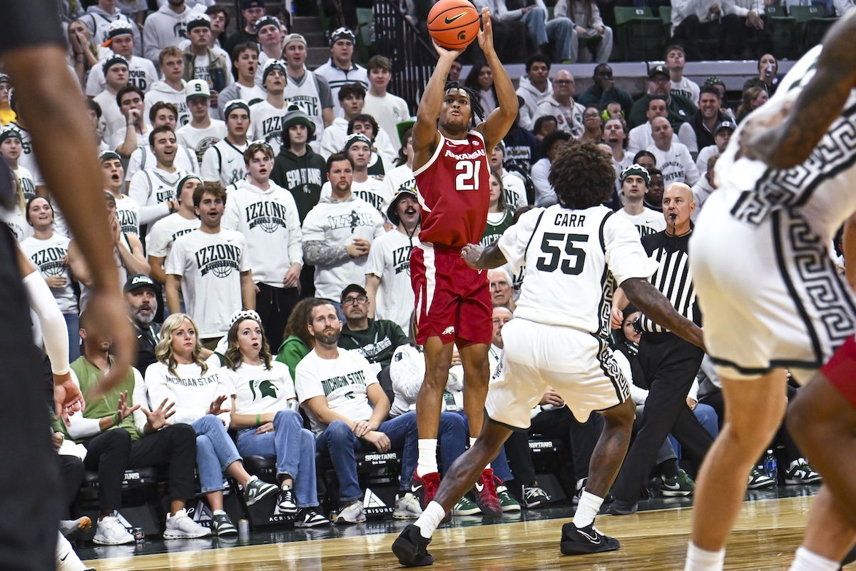 Arkansas basketball's D.J. Wagner embracing patience as he strives for ...