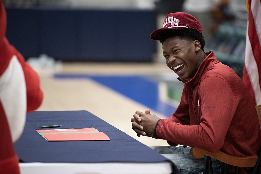 Arkansas men’s basketball signee JJ Andrews off to hot start in senior ...