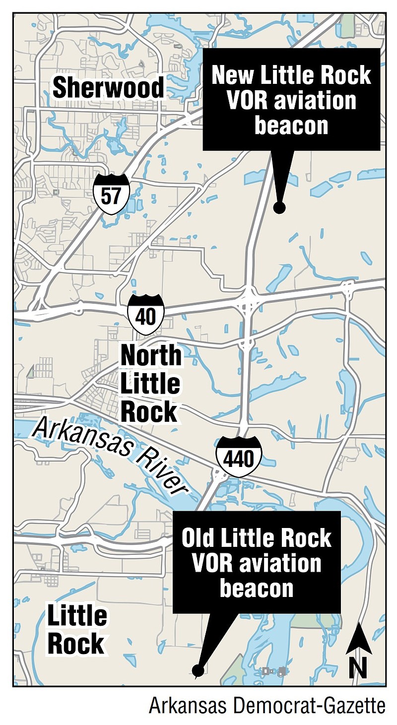Aviation navigation beacon will be moved from Little Rock | The ...