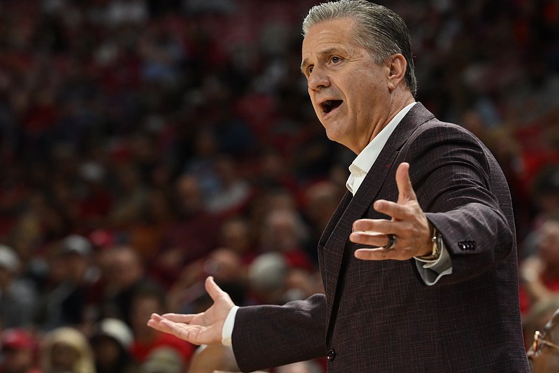 John Calipari postgame press conference: Arkansas basketball coach ...