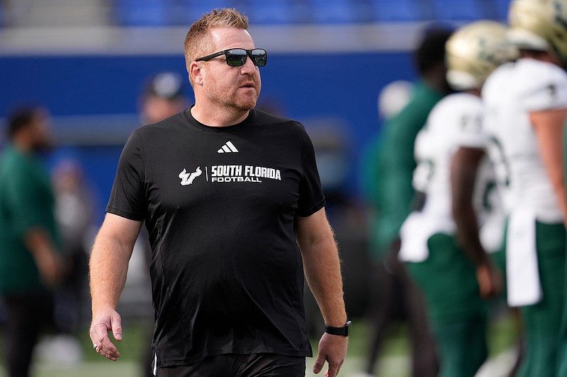 Arkansas football job linked to Alex Golesh of South Florida, but ...