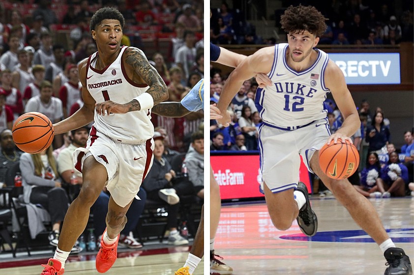 Freshman face off: No. 22 Arkansas meets No. 4 Duke on Thanksgiving ...