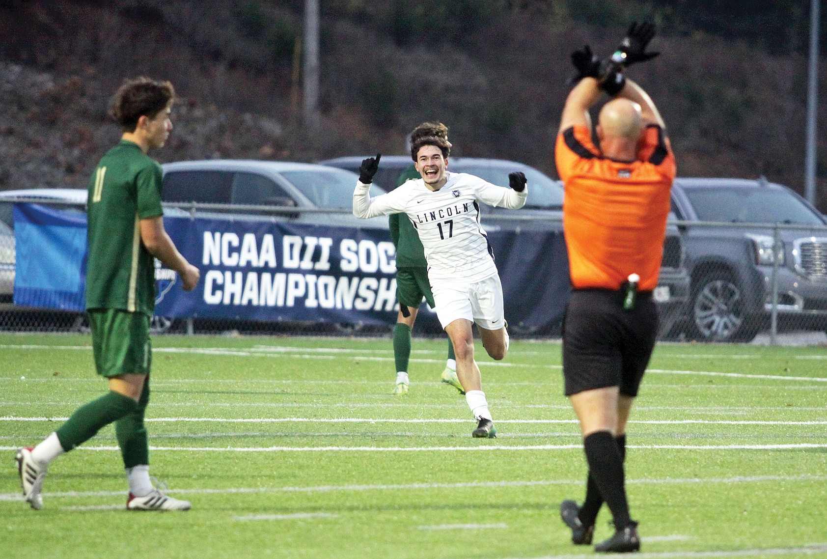 Lincoln men's soccer set for regional semifinal at Rogers State ...