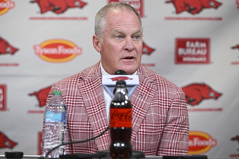 Hunter Yurachek touts 'new financial commitment' to Arkansas football ...