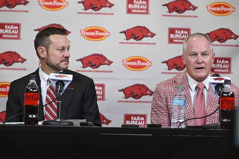 How Arkansas athletics director Hunter Yurachek said he handled ...