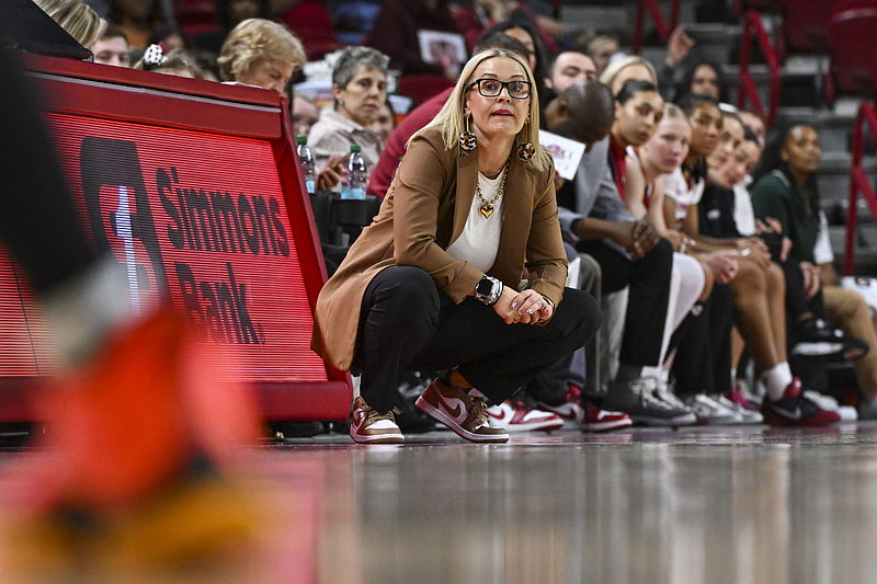 Kelsi Musick press conference: Arkansas women's basketball coach ...