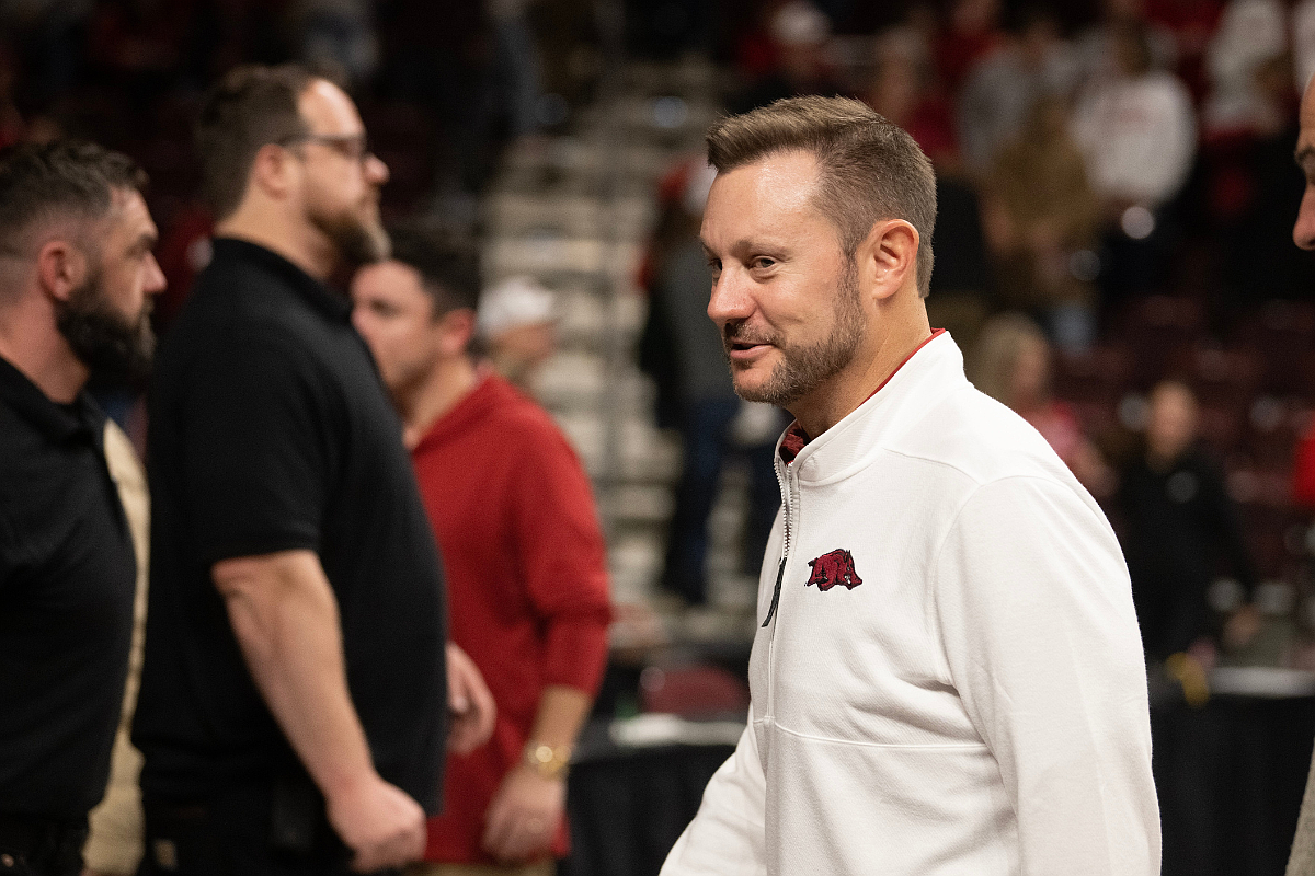 Arkansas football coach Ryan Silverfield eyes 2027 in-state recruiting ...