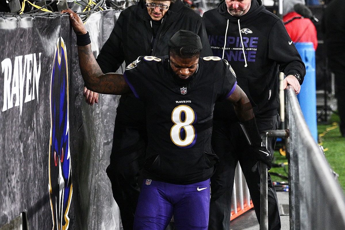 Ravens’ Jackson absent from practice Wednesday following last weekend’s ...