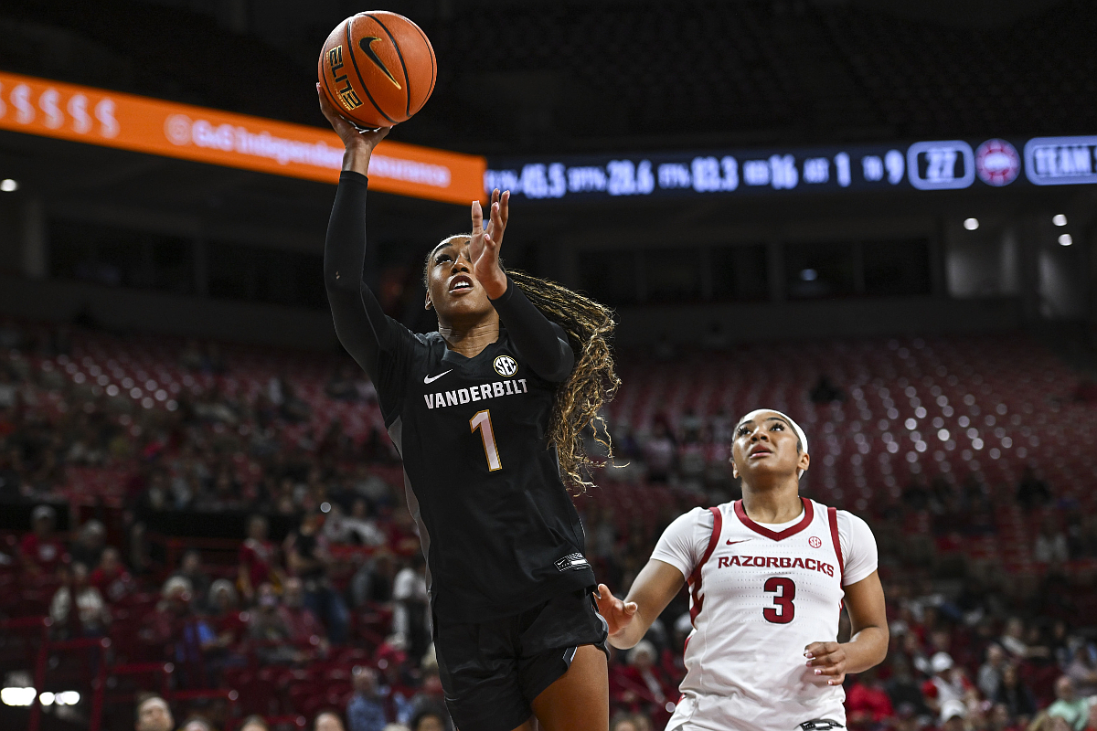 No. 12 Vanderbilt downs Arkansas women's basketball behind Mikayla ...