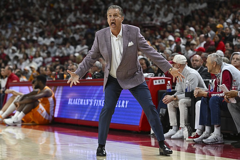 John Calipari press conference: Arkansas basketball coach, players ...