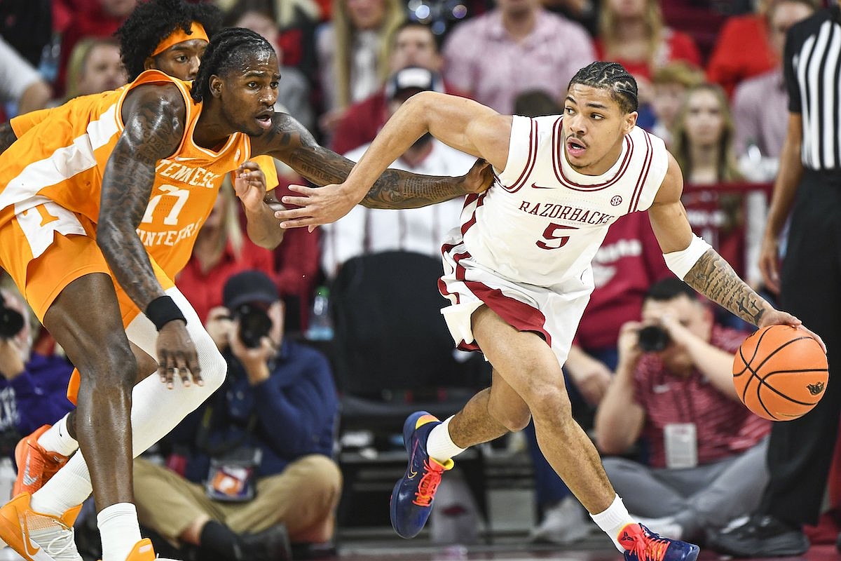 Arkansas basketball opens SEC play with win over No. 19 Tennessee | The ...