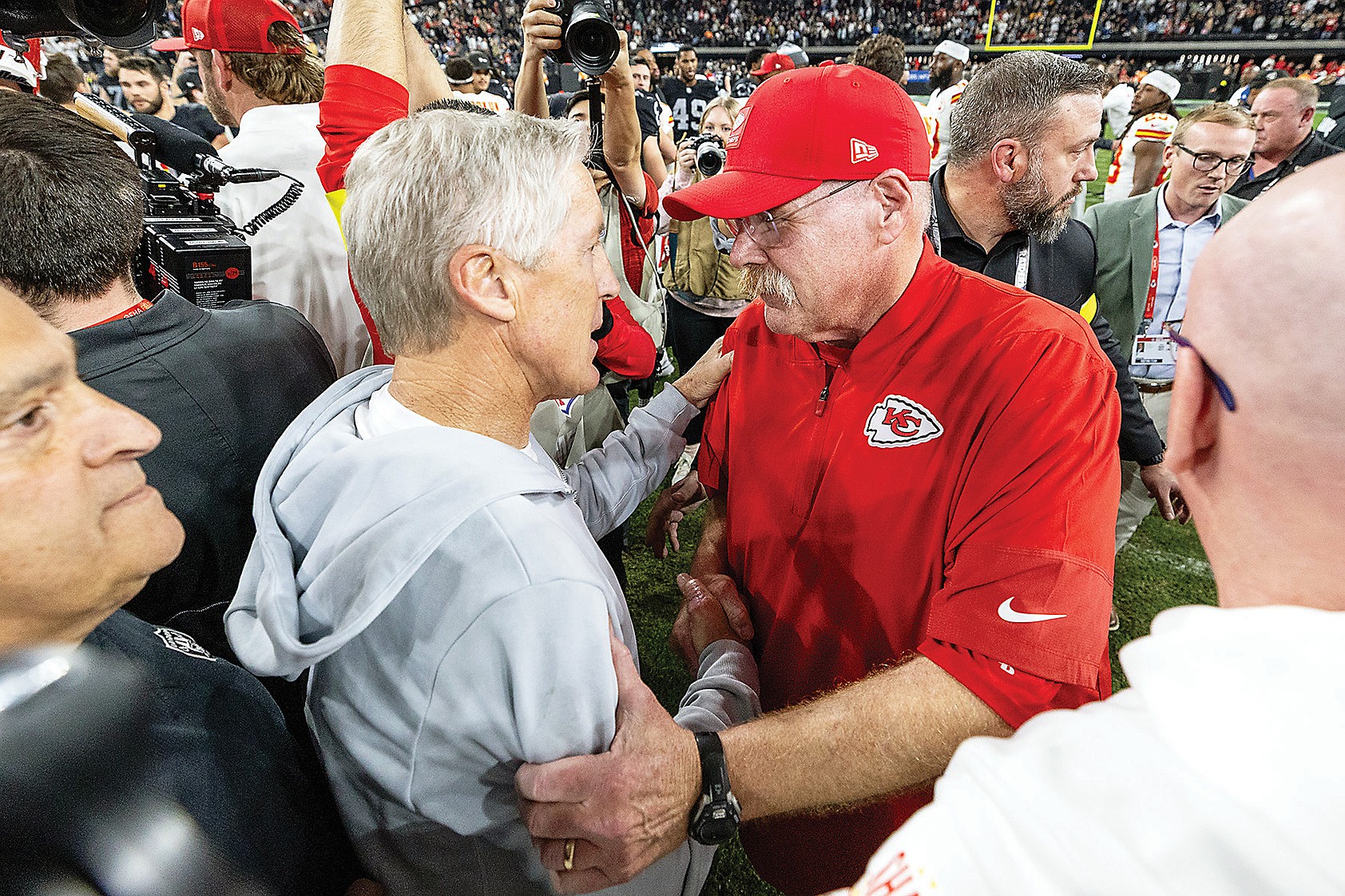 Raiders fire Carroll after 3-14 season, will look for new coach for ...