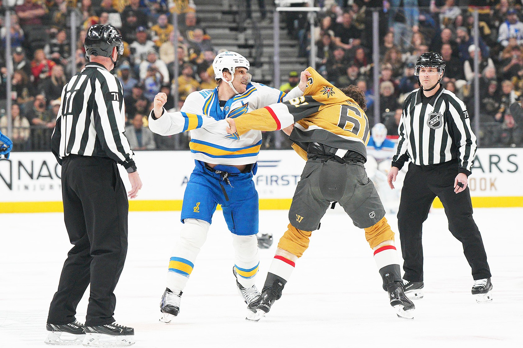 Marner, Stone lead Golden Knights to 4-2 win against Blues | Jefferson ...