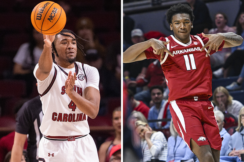 Brothers Karter and Kobe Knox meet again as Arkansas basketball hosts ...