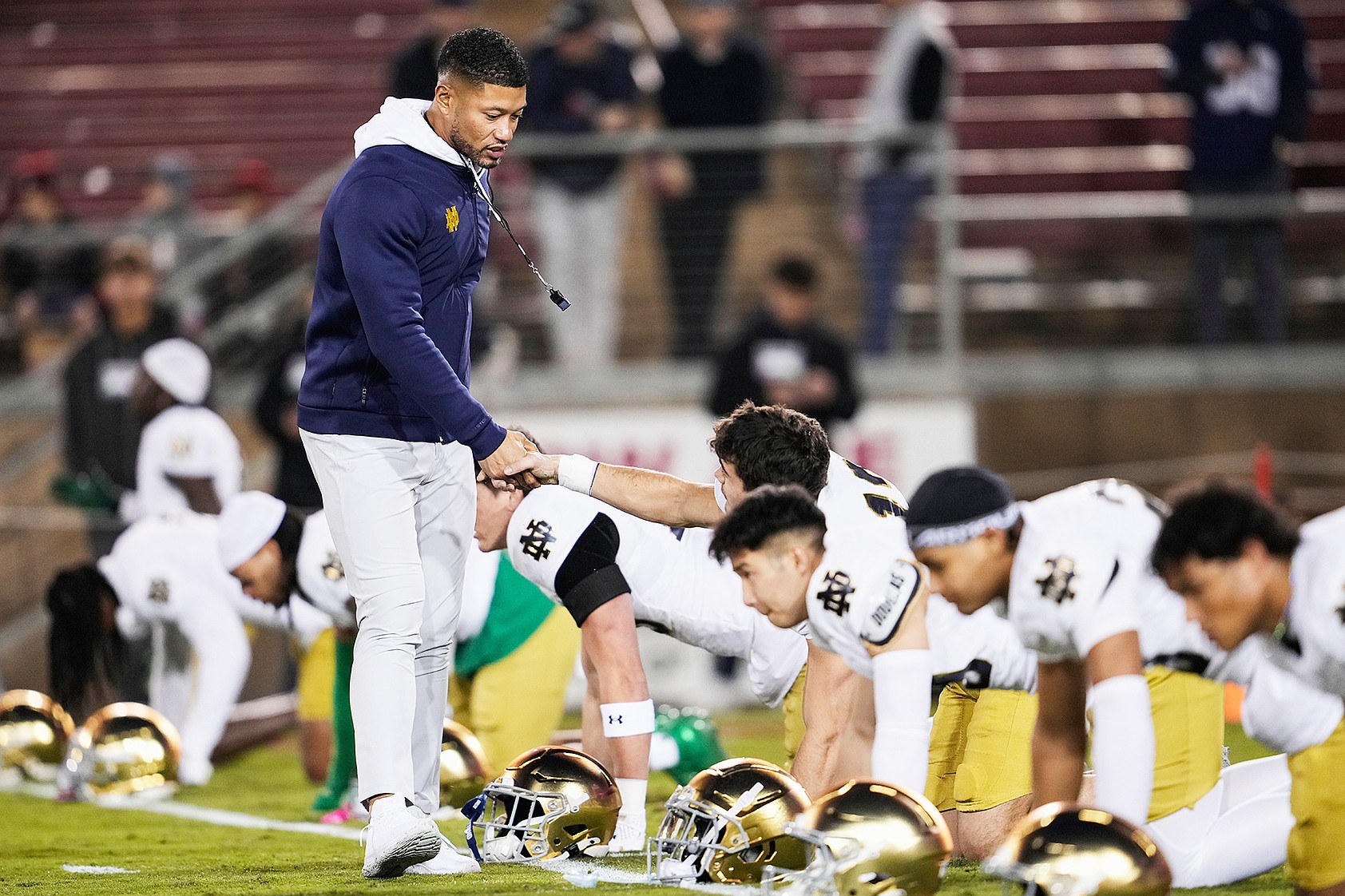 Freeman believes Notre Dame must ‘be better’ to make next year’s ...