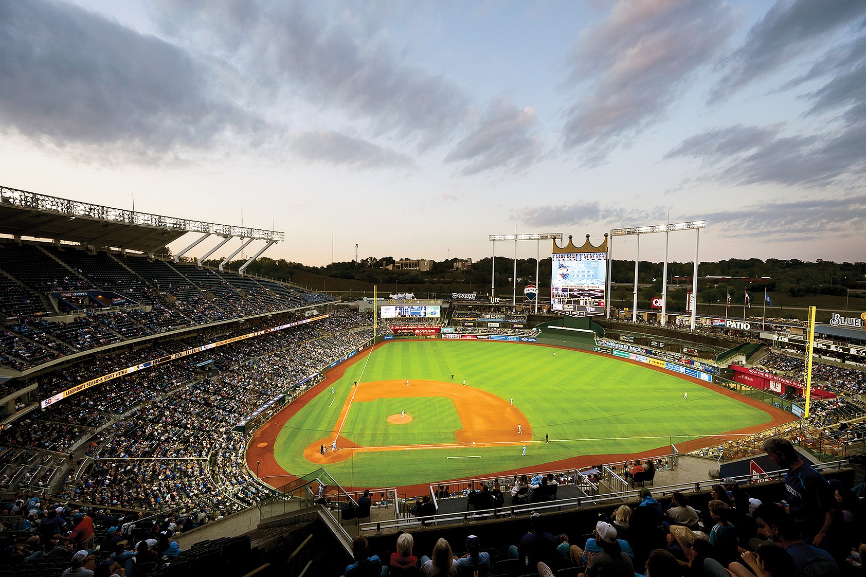 Royals move walls in at Kauffman Stadium to increase action, scoring ...