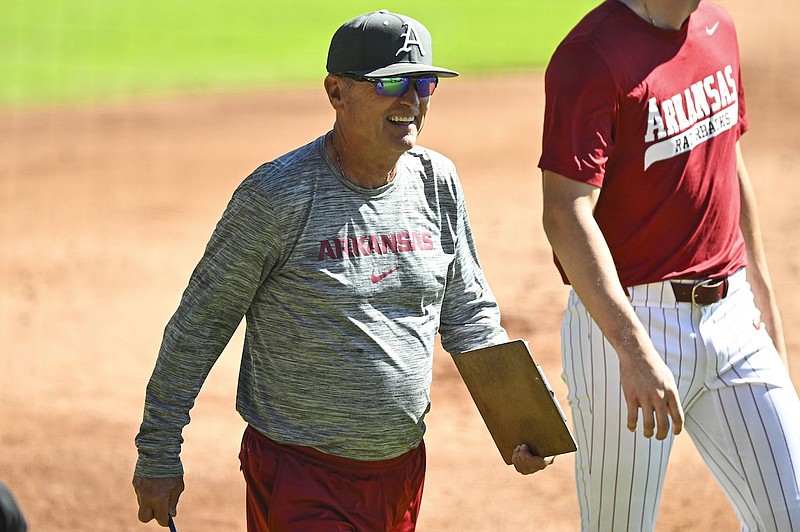 Arkansas baseball notebook: Open scrimmages liked by Razorbacks | Whole ...