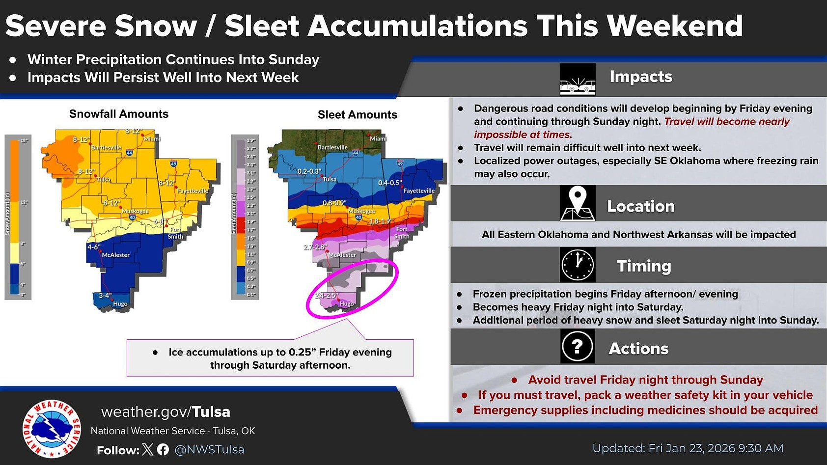 Governor taps guard to assist with weather response; Washington County ...