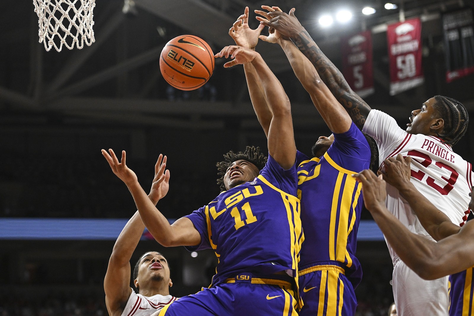 Arkansas survives LSU at Fayetteville | The Arkansas Democrat-Gazette ...