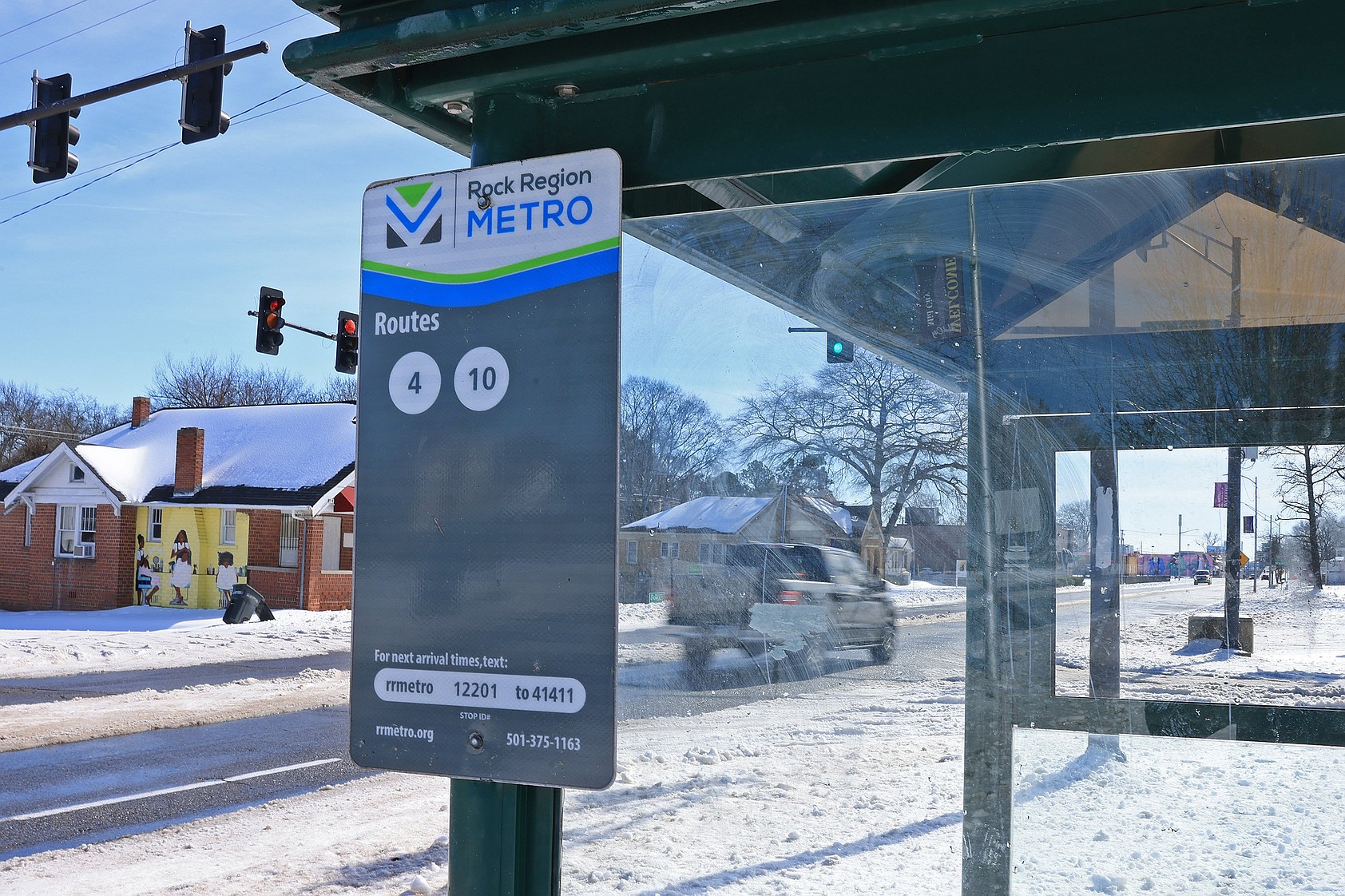 Most Rock Region Metro services suspended Tuesday due to road ...