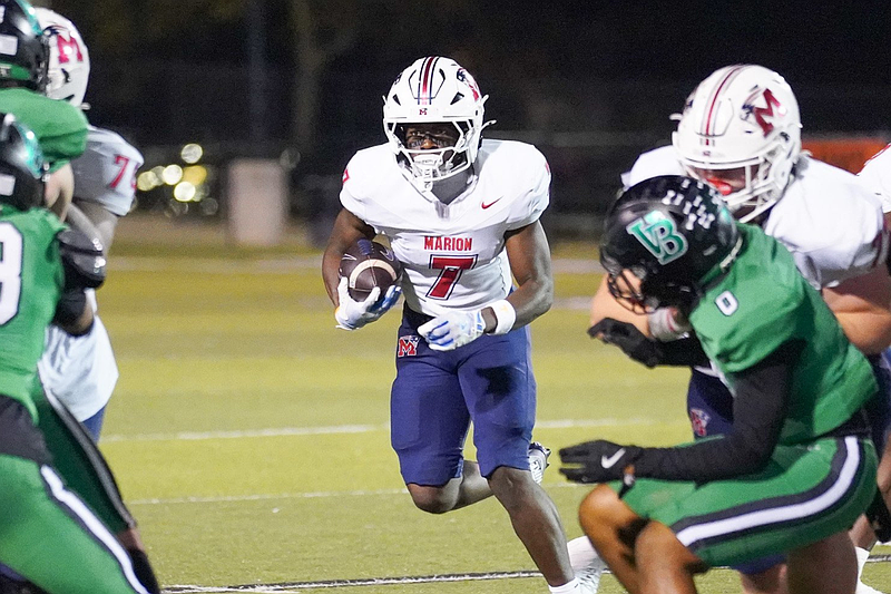 Arkansas football offers '27 Marion running back Jeremiah Dent | Whole ...